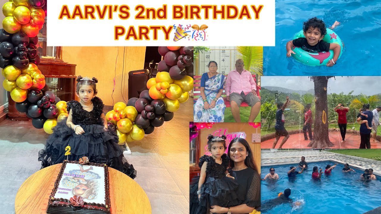 Day 2 at Pappa’s Hill View Farmhouse + 🎂Aarvi’s 2nd Birthday Bash ️ ...