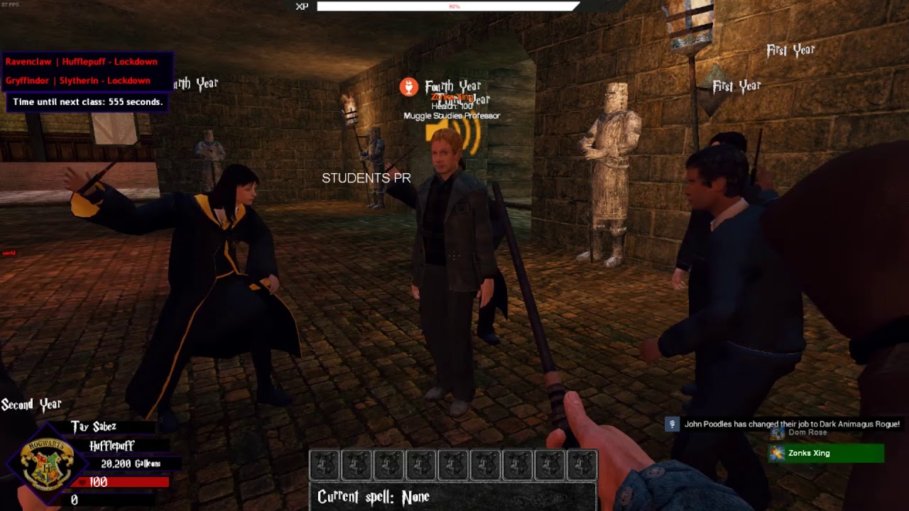 Citizens of Gmod - Hogwarts (part 1) - YouTube