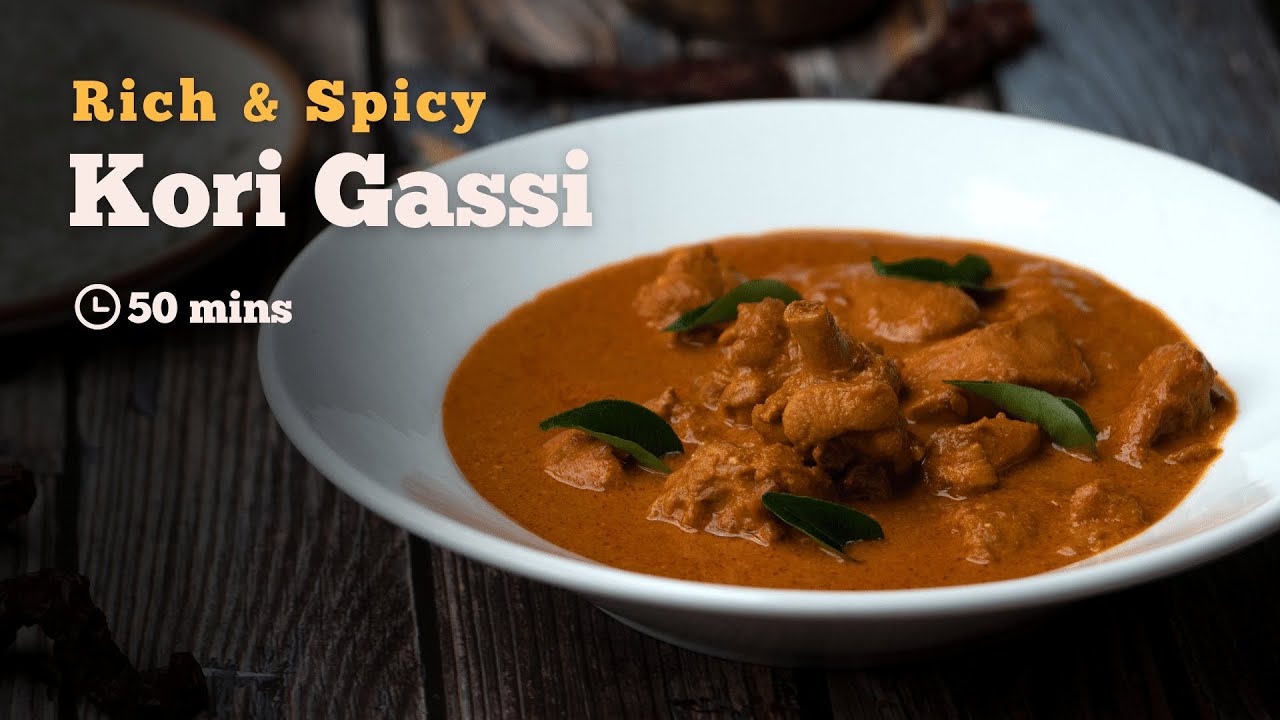 Kori Gassi | Mangalorean Chicken Curry | Mangalorean Recipes | Chicken ...