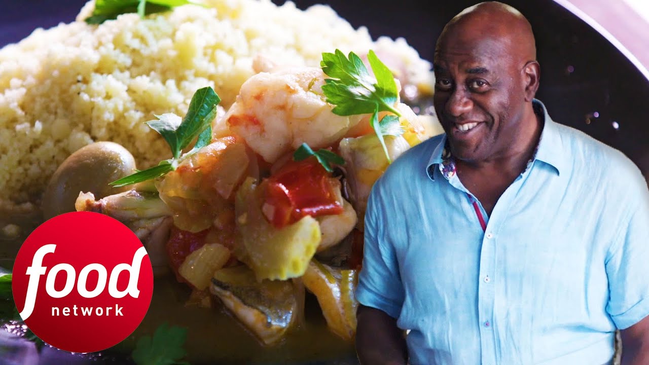 Ainsley Cooks A Delicious Fish Tagine With Lemon And Green Olives ...