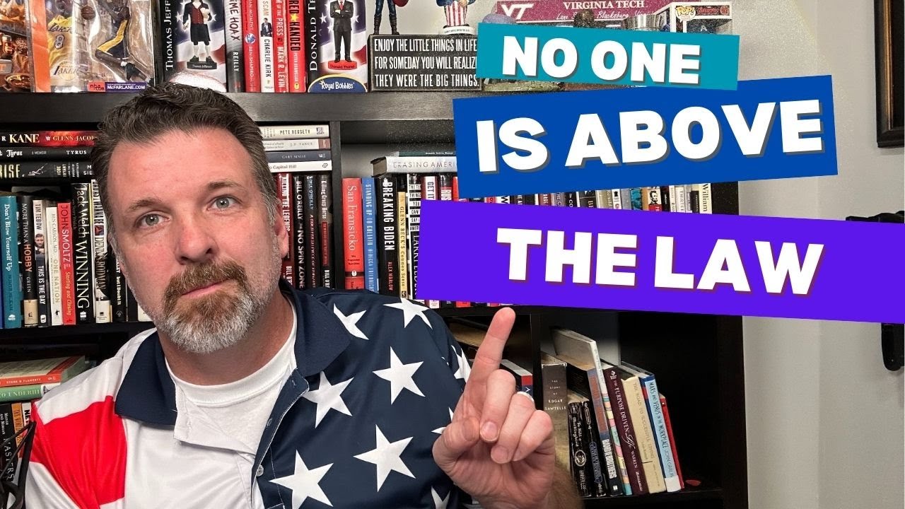 No One Is Above the Law - YouTube