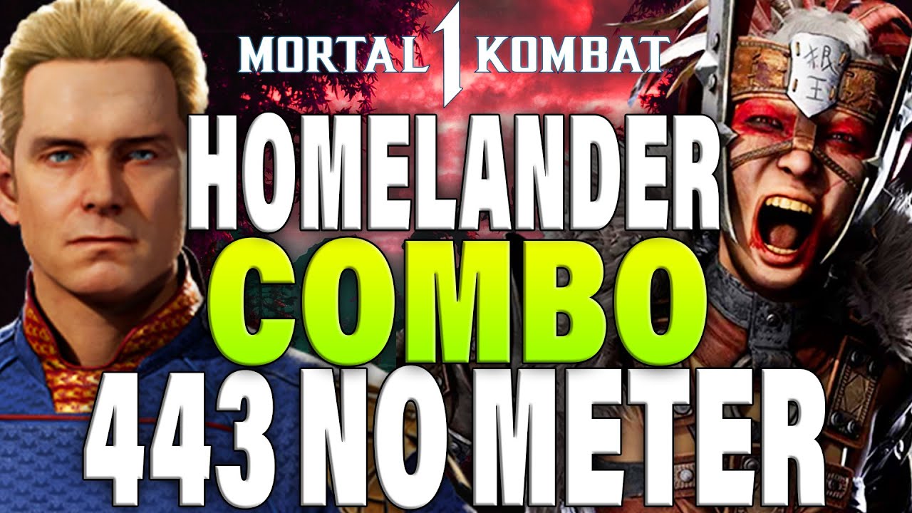 Mortal Kombat 1 Homelander Combos - MK1 Homelander Combo Guide - YouTube