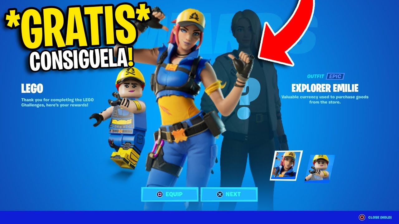 Como CONSEGUIR *GRATIS* la SKIN de LEGO X FORTNITE 😱🎁 SKIN GRATIS para ...