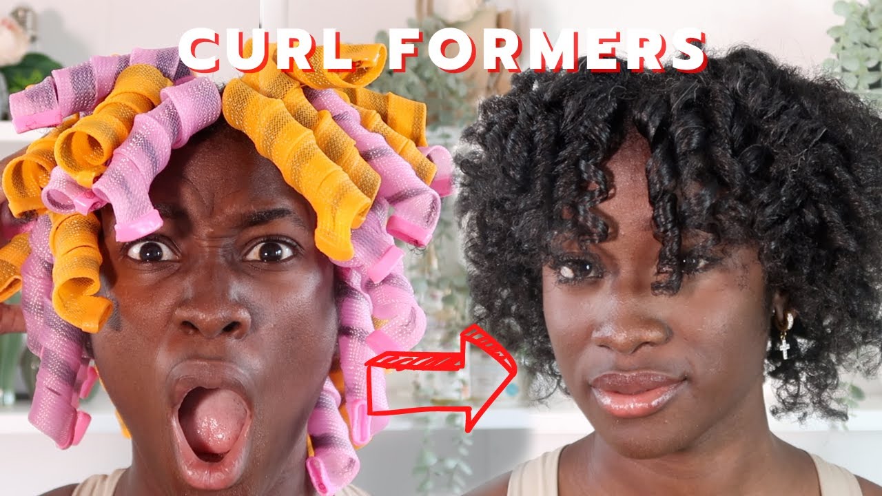 CURL FORMERS? WAVE FORMERS? TUTORIAL ON TYPE 4 HAIR - YouTube