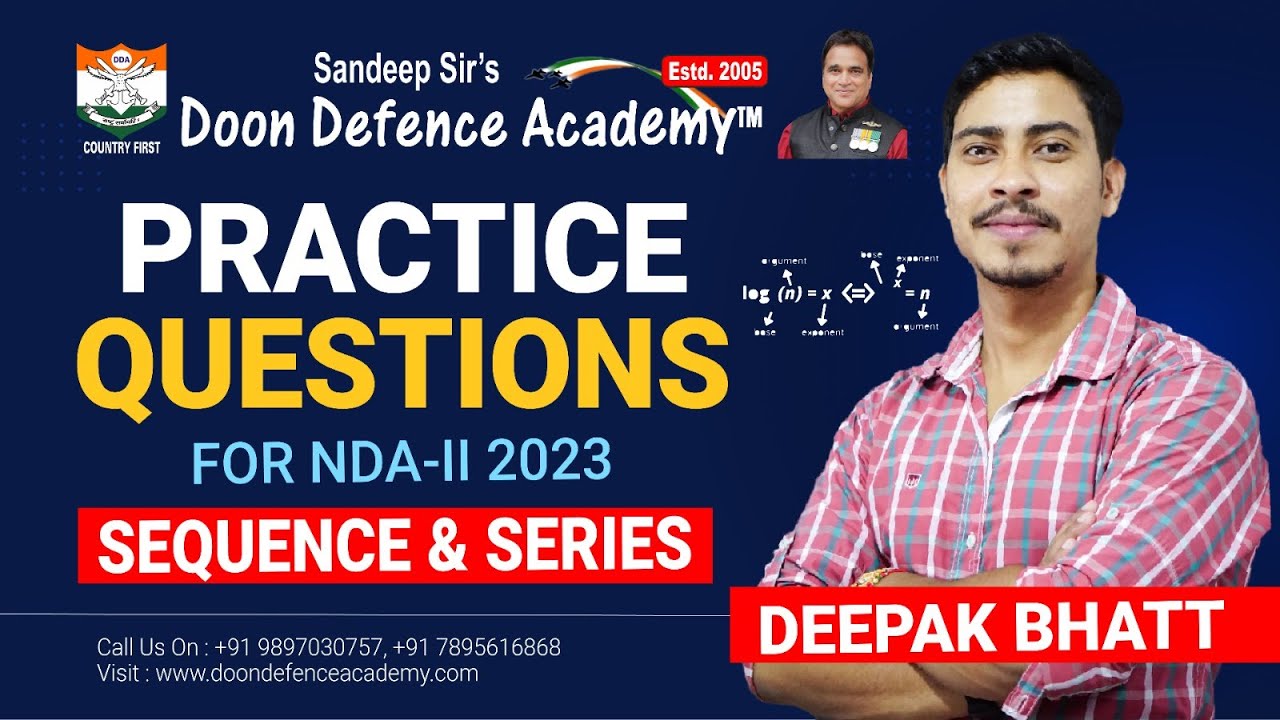 Sequence and Series | NDA II 2023 Practice Questions with Concept ...