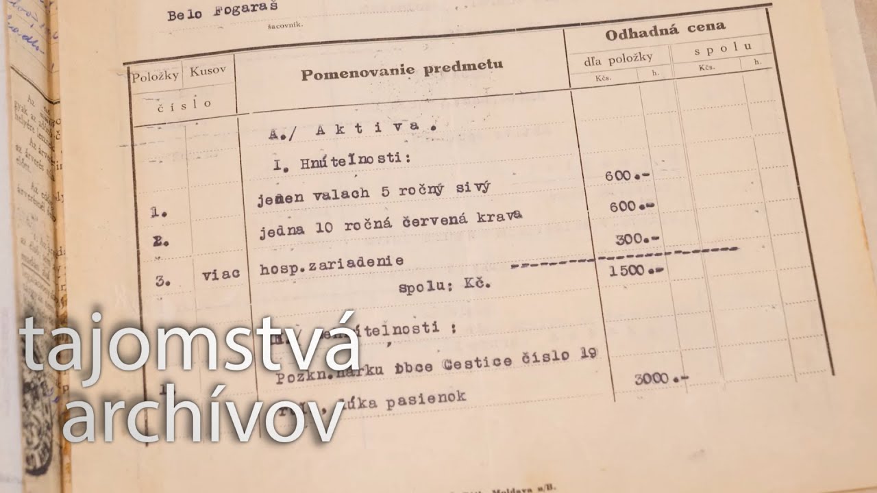Tajomstvá archívov - Notári (1.časť) - YouTube