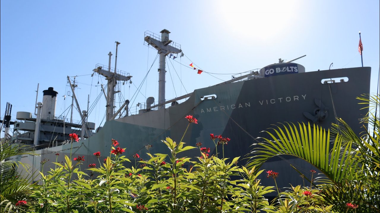 WWII, Korea, Vietnam War Cargo Ship! SS American Victory - A Salute to ...