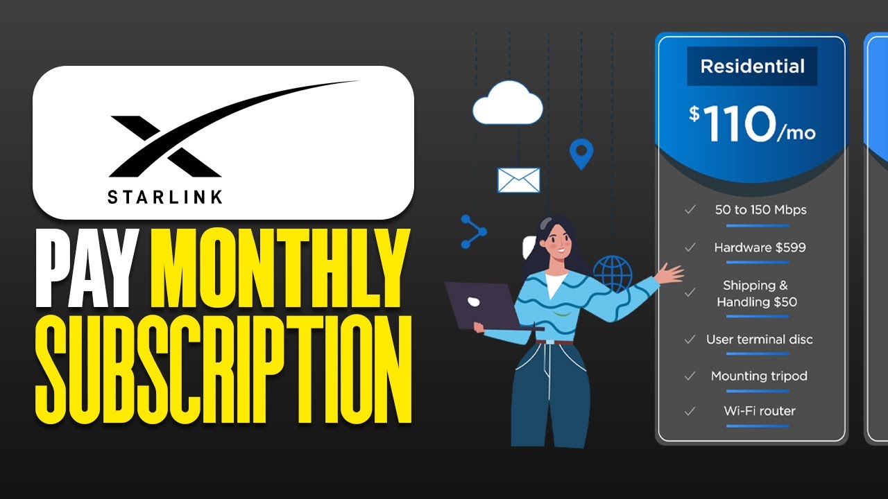 How To Pay Starlink Monthly Subscription (2025) - YouTube