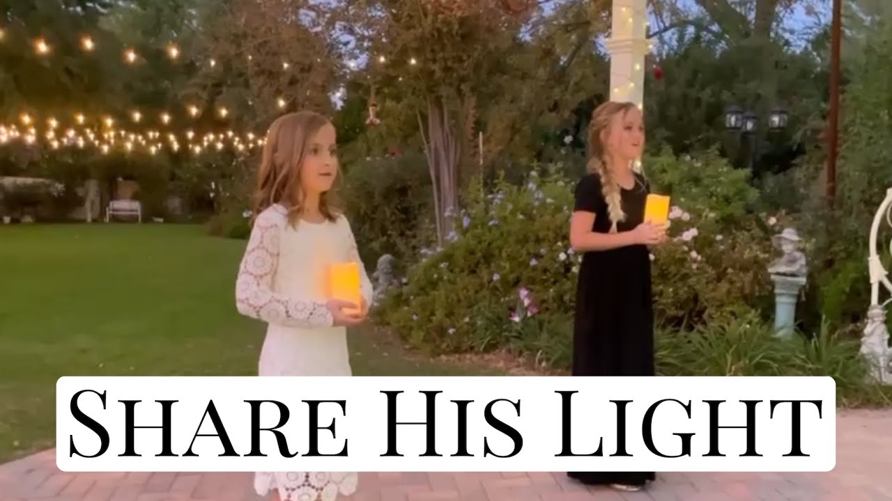 Share His Light - Children’s Christmas song with LYRICS #lighttheworld ...