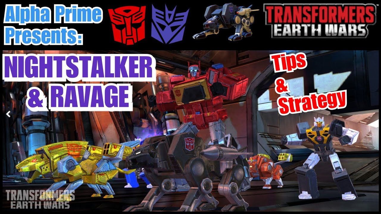 Nightstalker & Ravage! Strategy, Tips & Gameplay. Transformers: Earth ...