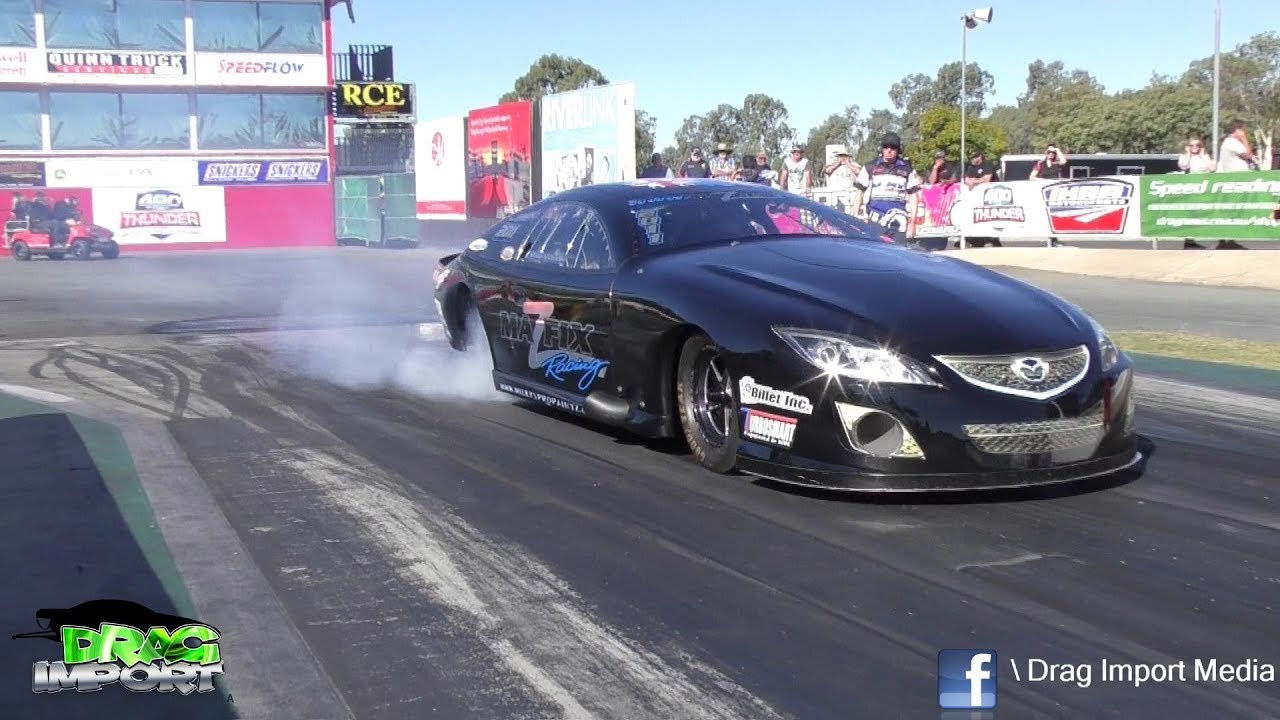 NEW PB - 6.35 @ 212 MPH - MAZFIX PERFORMANCE 20B 3 ROTOR MAZDA 6 - 2/06 ...