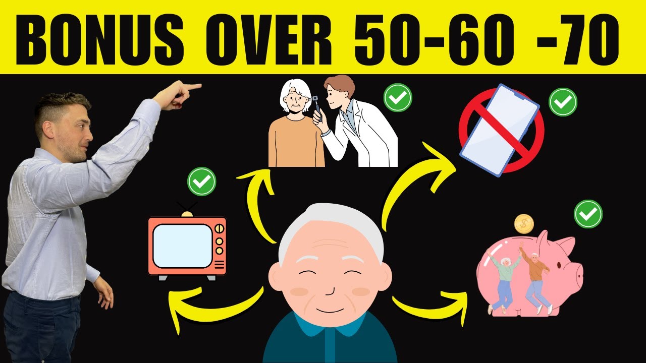 BONUS OVER 55, 60, 65 e 75 ANNI - YouTube
