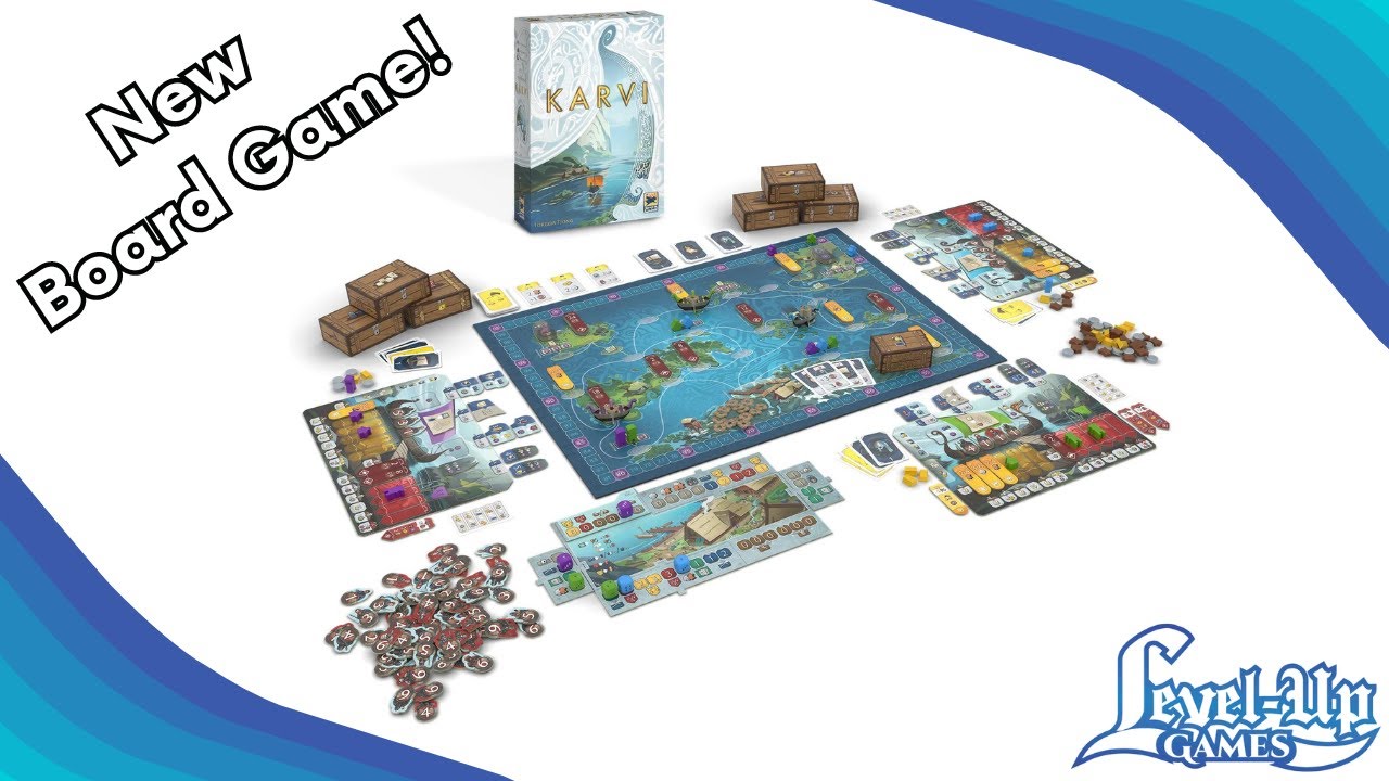 Karvi Board Game - An Epic Viking Journey - YouTube