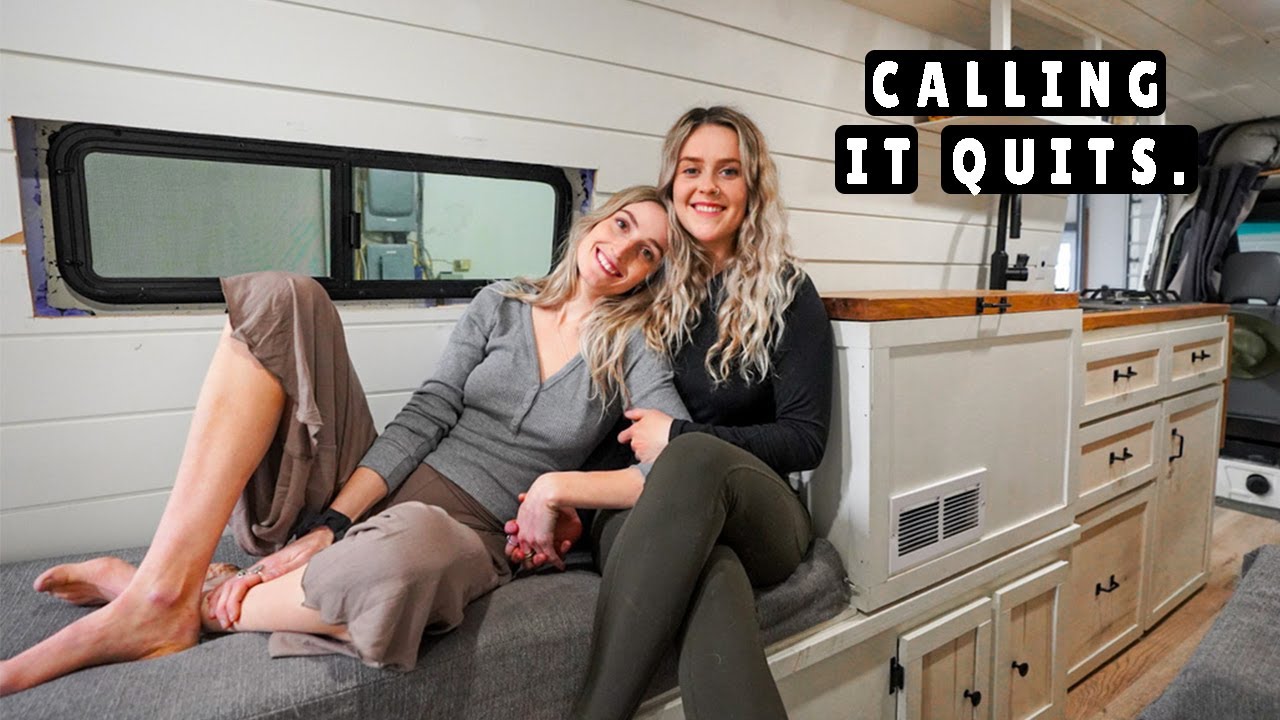 CHANGE OF PLANS | We had to END the VAN LIFE BUILD (rough week) - YouTube