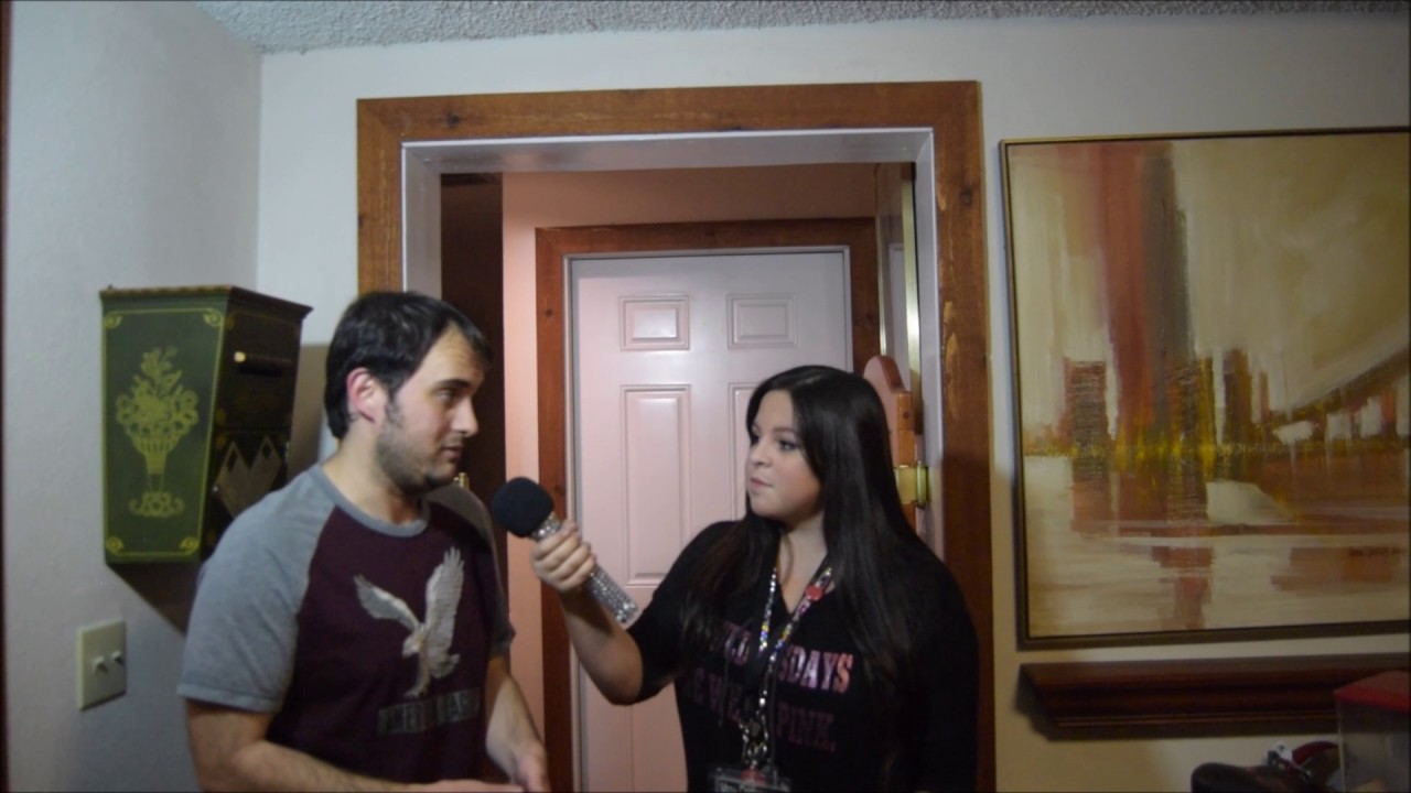 Local film maker Michael from Tan Talk Radio after the show interview ...