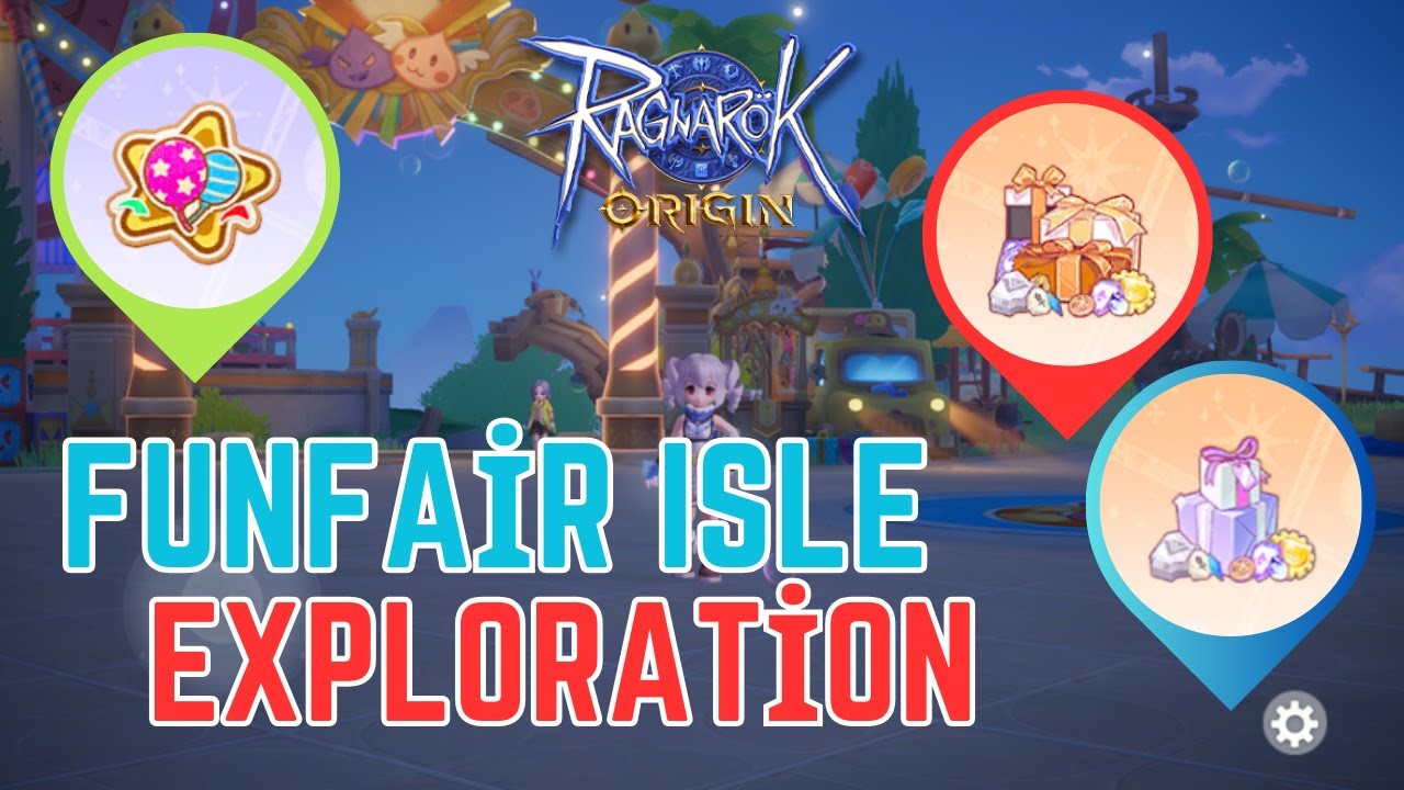 Ragnarok Origin FunFair Isle Exploration! - YouTube