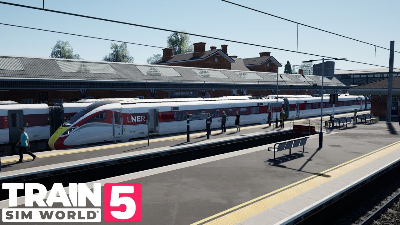 Class 801 LNER Azuma - London Kings Cross to Newark Northgate - Train ...