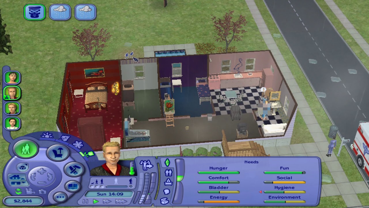 Revisiting the Sims 2! The Broke Family PART 3 - YouTube