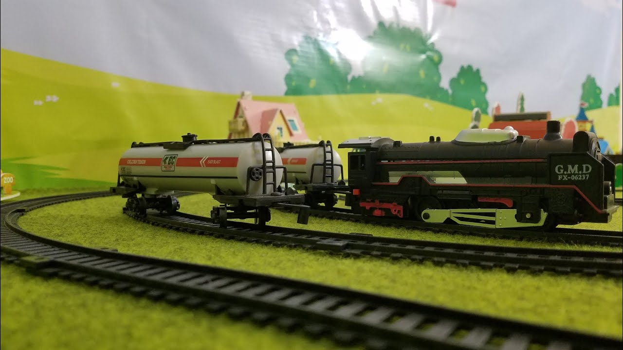 Running the Railking Classic Steam Train Set on a model railway layout ...