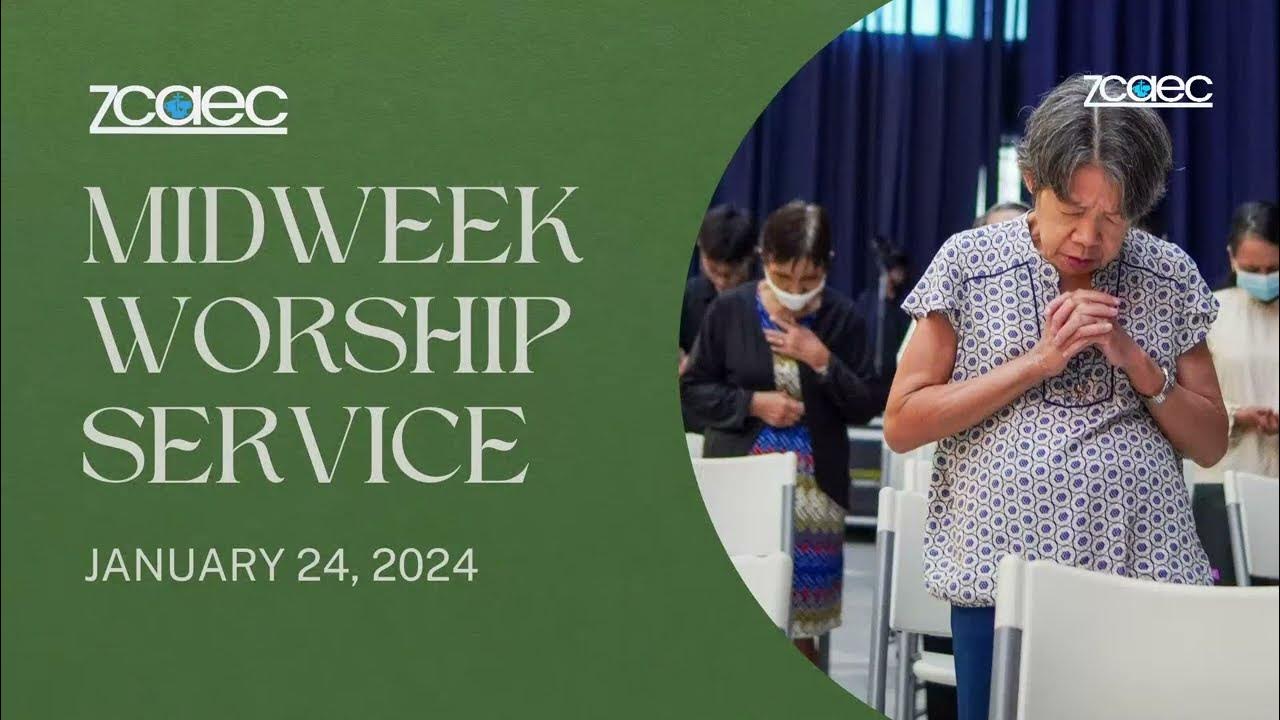 Midweek Worship Service (January 24, 2024) - YouTube