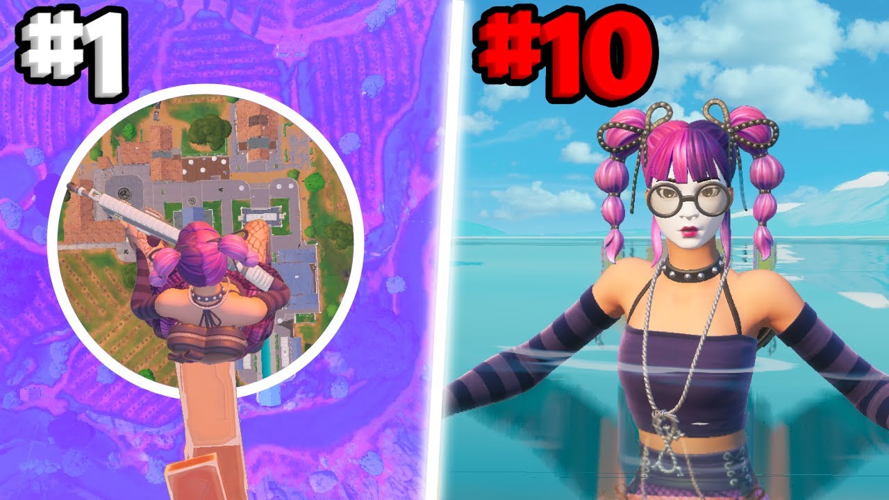 I Completed 10 Of Fortnite's HARDEST Challenges! - YouTube