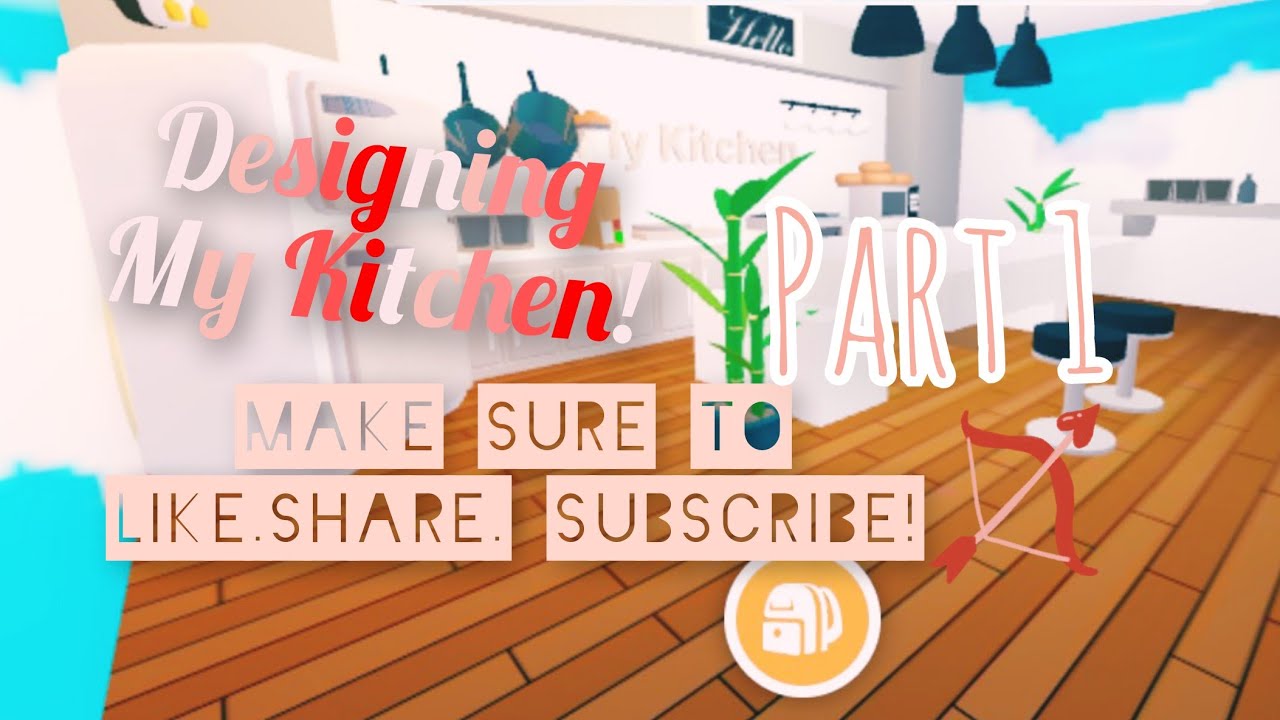 Designing my kitchen (Roblox Adopt me)||•Part 1{LatteBearPlayz} - YouTube