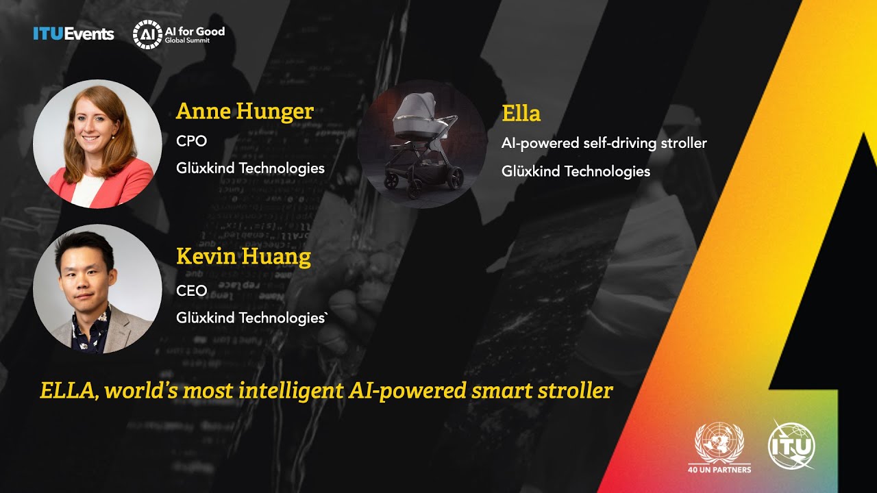 ELLA, world’s most intelligent AI powered smart stroller - YouTube