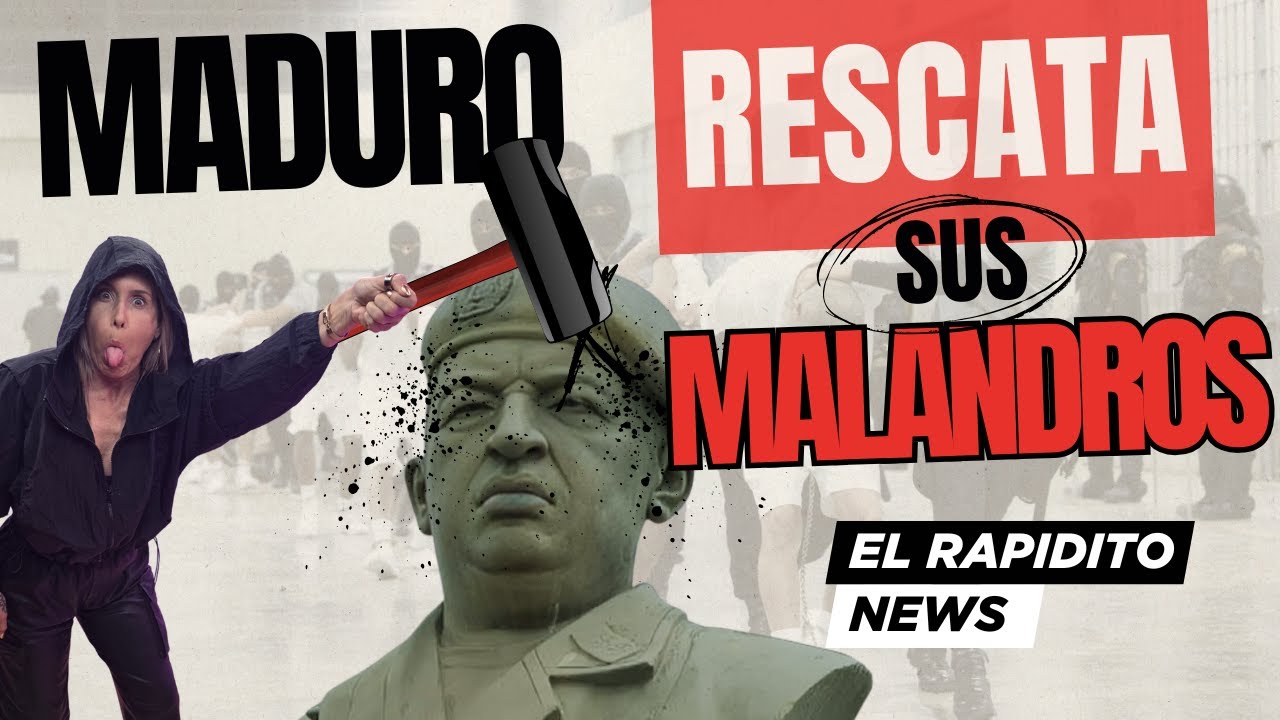 BUKELE EXPORTA PRESOS Y MADURO LOS RECICLA | EL RAPIDITO NEWS CON MARIAN VALERO - YouTube