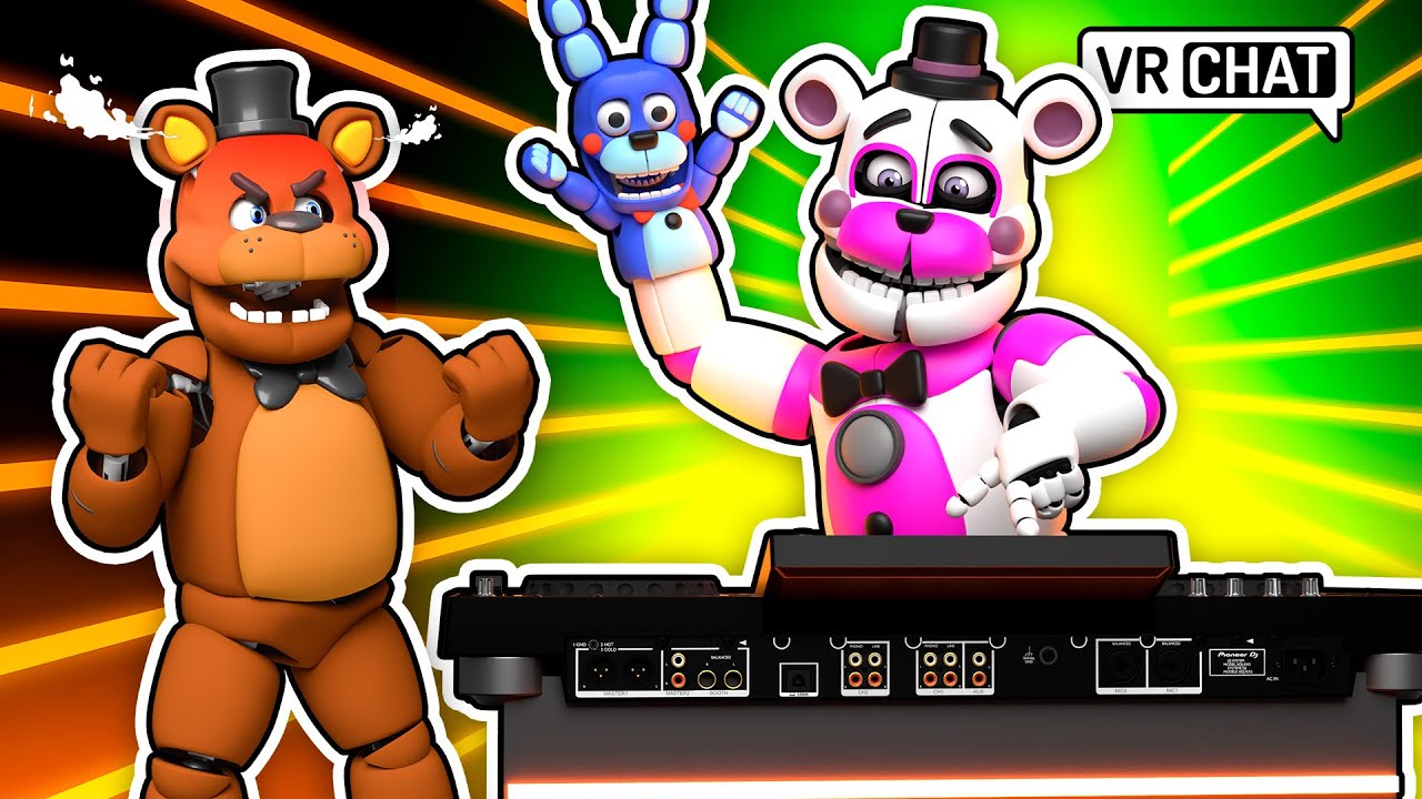 Funtime Freddy's Party Disaster Makes Freddy ANGRY in VR Chat - YouTube