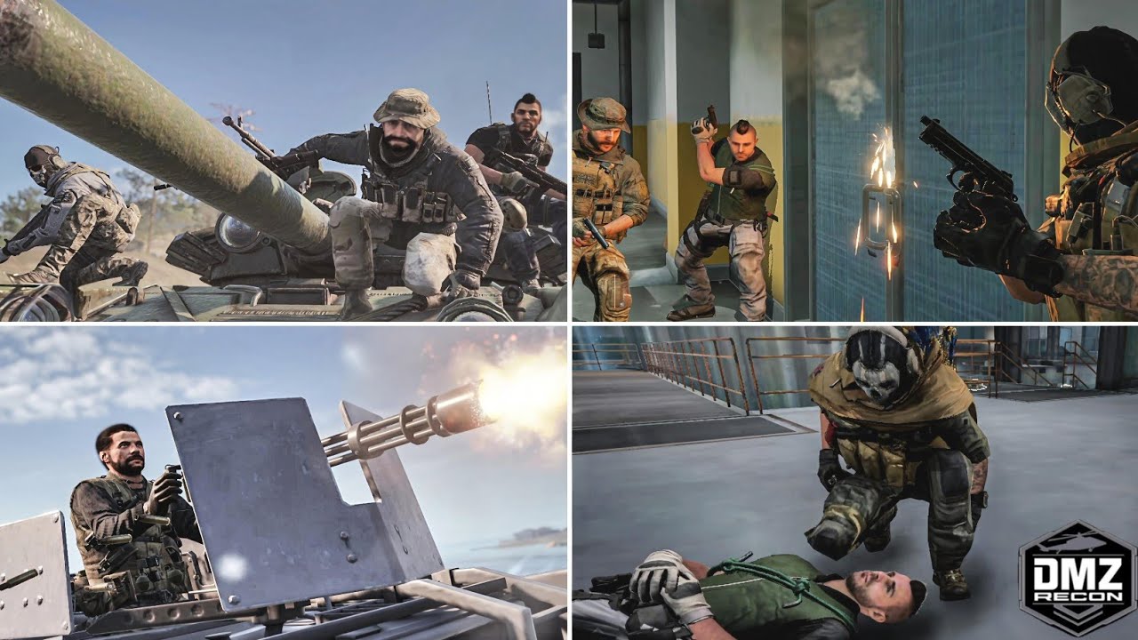 All Map Intros / Pre-Match Infiltration Cinematic Sequences On DMZ ...