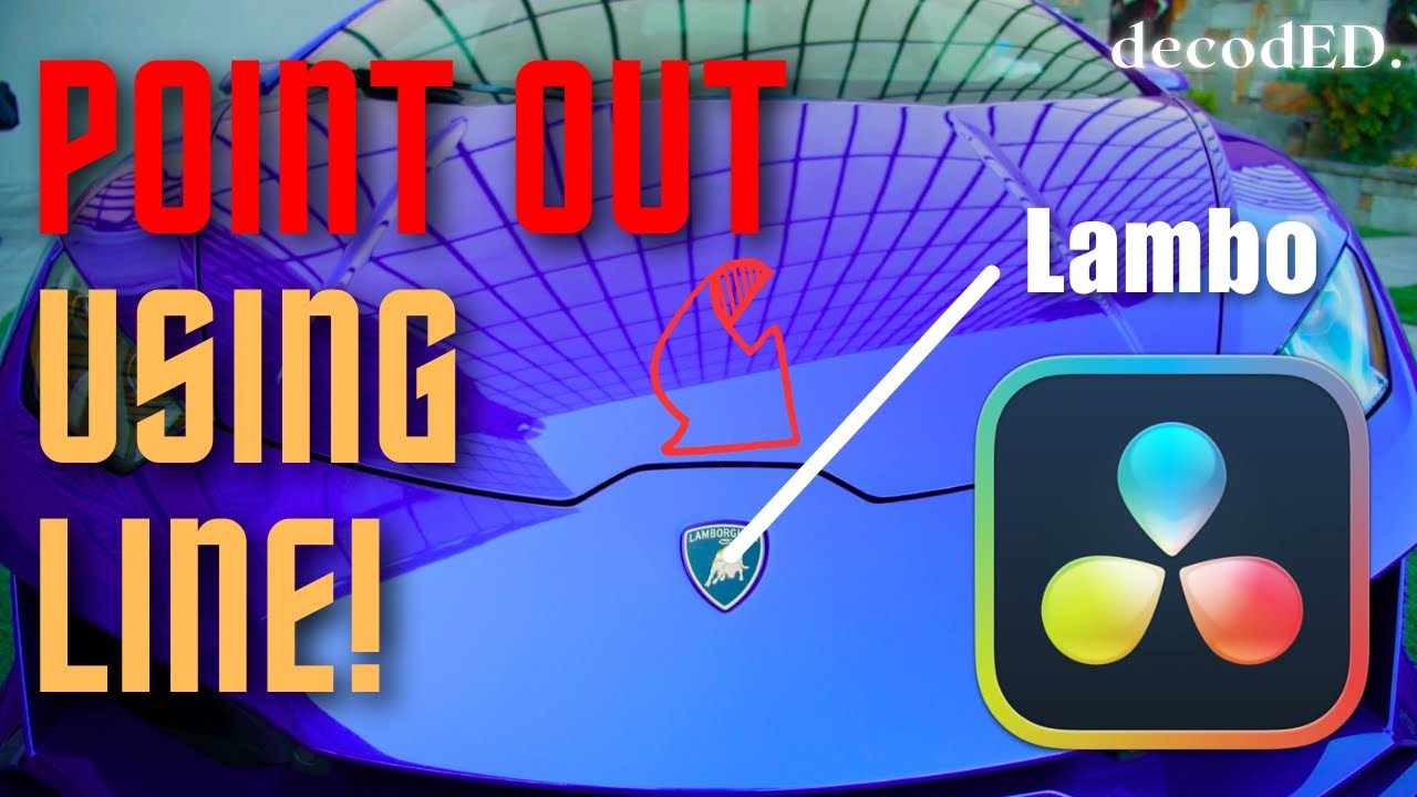 Simple Callout Text Graphics in DaVinci Resolve 19! - YouTube