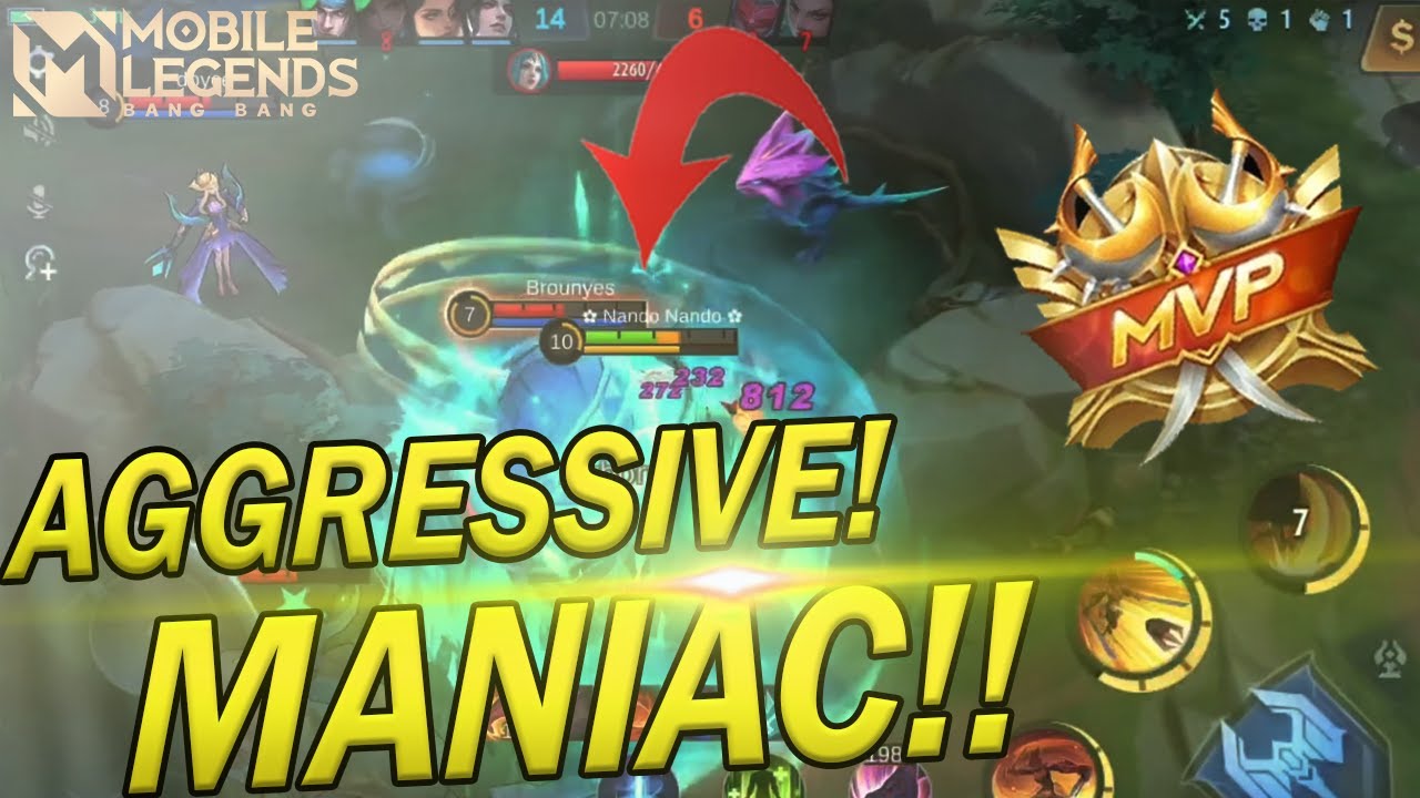 DI COUNTER KHUFRA? KASIH MANIAC!! FANNY SOLO GAMEPLAY - Mobile Legends ...