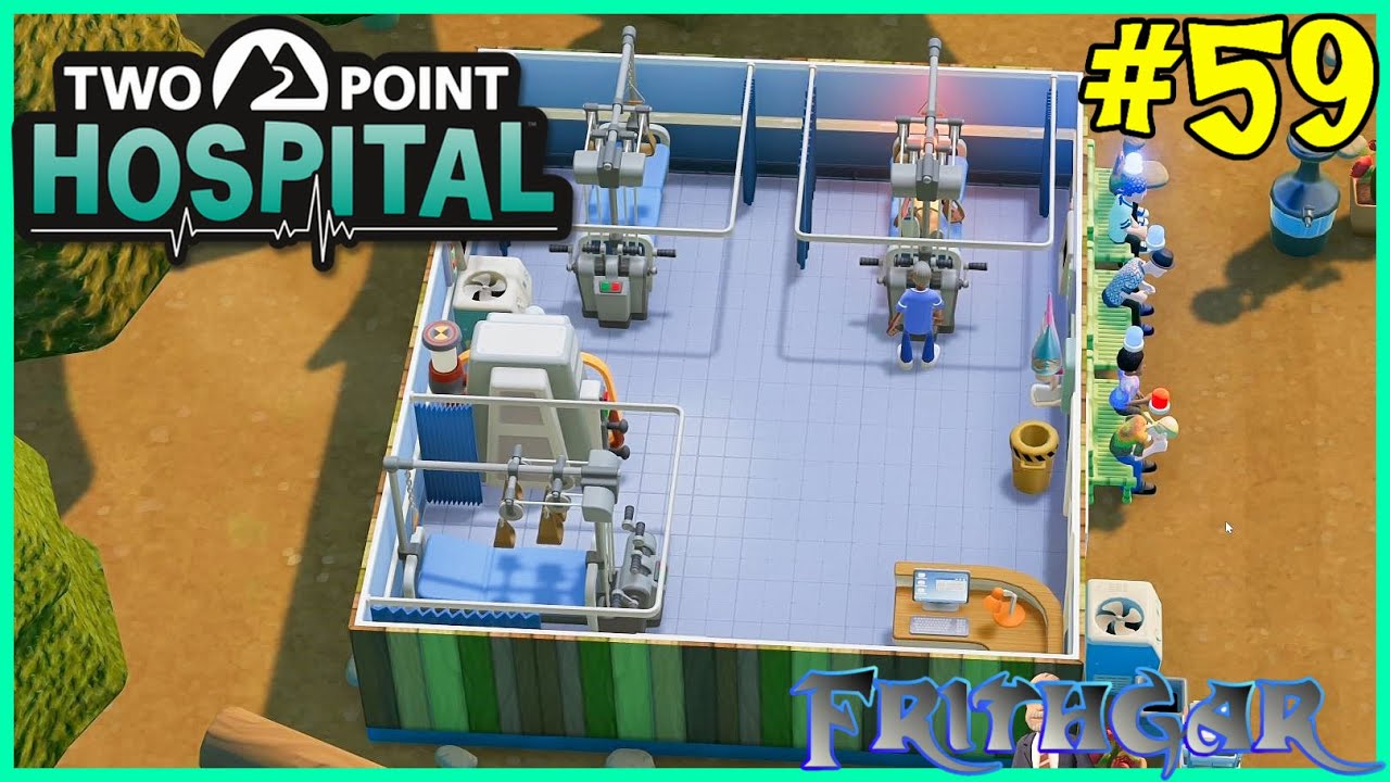 Let's Play Two Point Hospital #59: Outdoor Wards! - YouTube