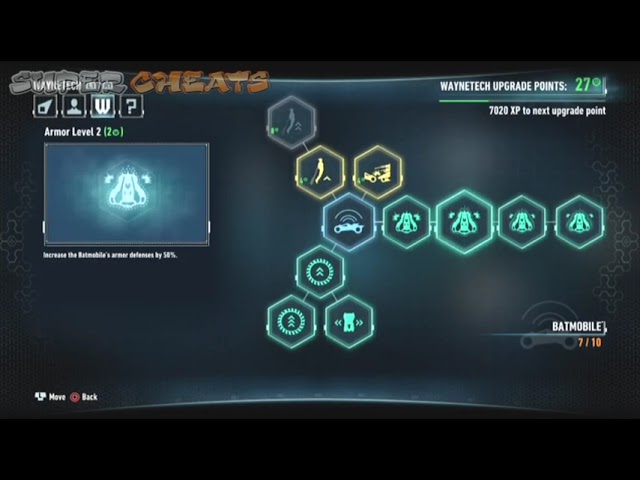 Upgrades - Batmobile - Batman: Arkham Knight