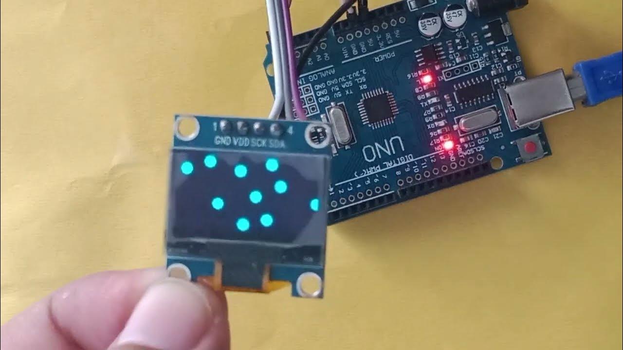 Arduino Project: Falling Stars Animation on OLED Display with #arduino #arduinoproject - YouTube