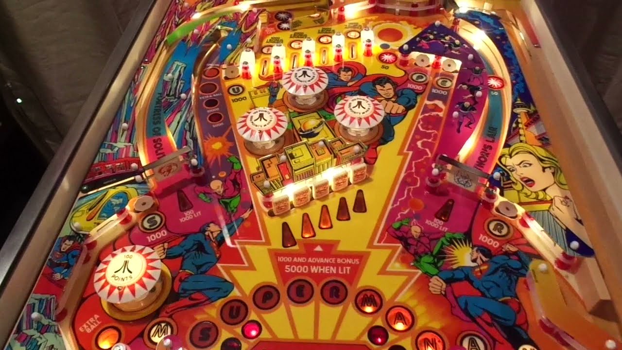 Atari Superman Restoration #3 completed! (Dr. Dave's Pinball ...