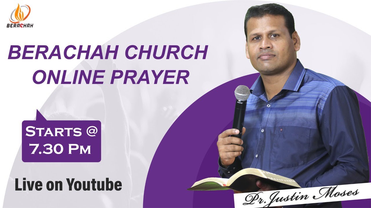 Pr.Justin Moses | COVID19 | Prayer | Day-117 - YouTube