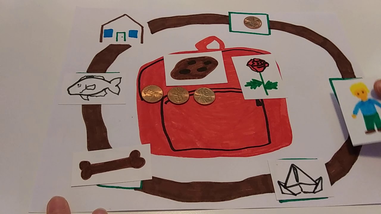 Benny's Pennies Story Retelling Mat - YouTube