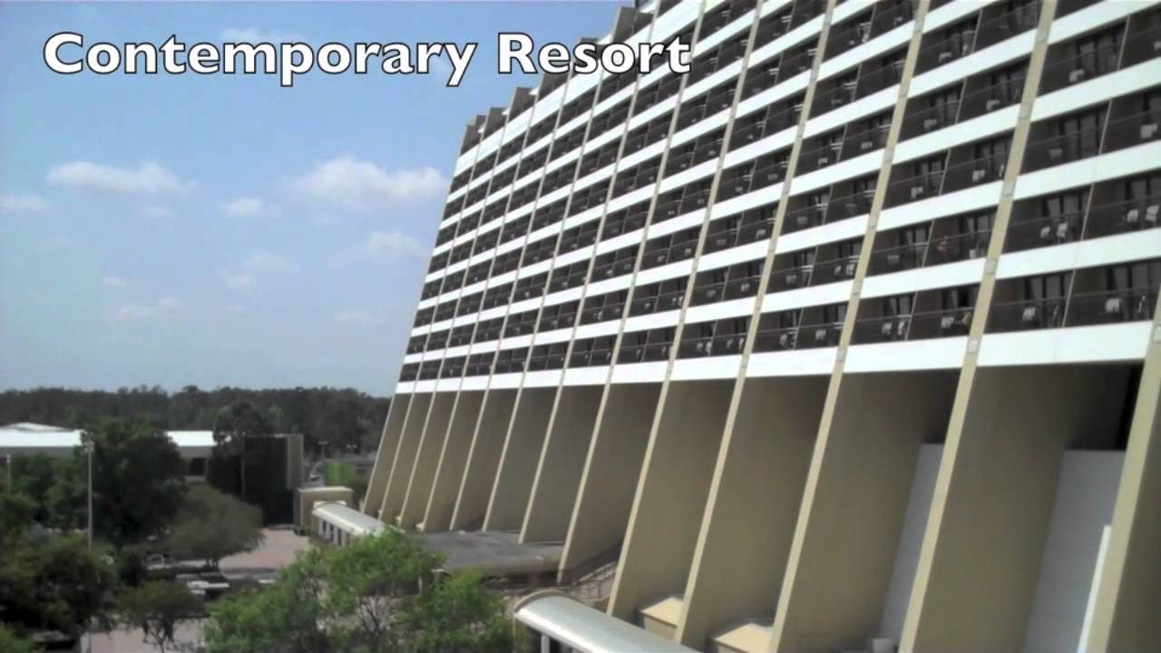 Bay Lake Tower Bridge at Disney's Contemporary Resort - YouTube