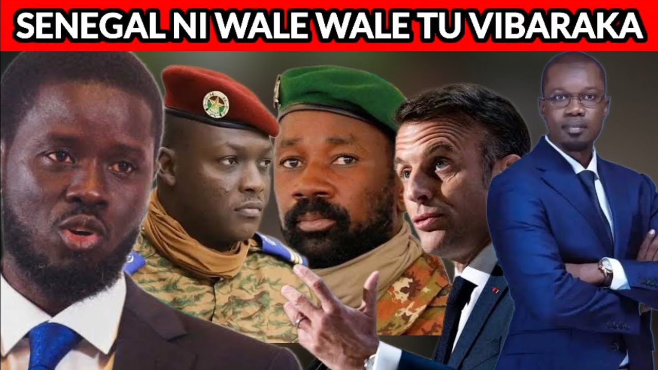 FAYE NA SONKO NI WALE WALE VIBARAKA TU WA UFARANSA SIO KAMA TRAORE NA ...