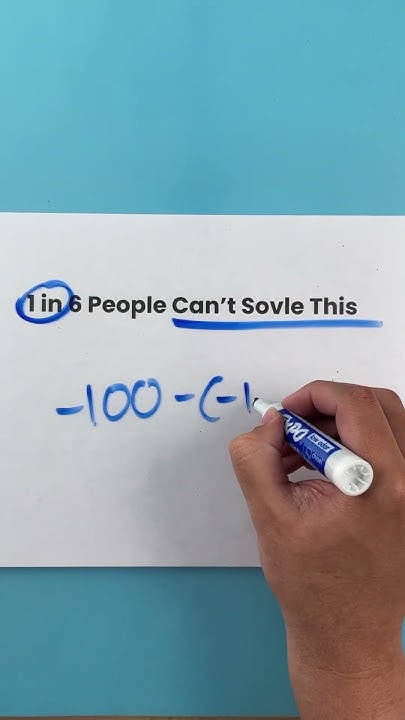 Think you’re good at math? Prove it! - YouTube