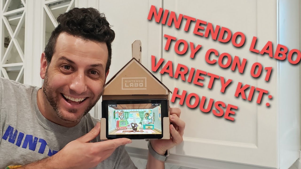 Nintendo LABO Toy Con 01 Variety Kit: House - YouTube