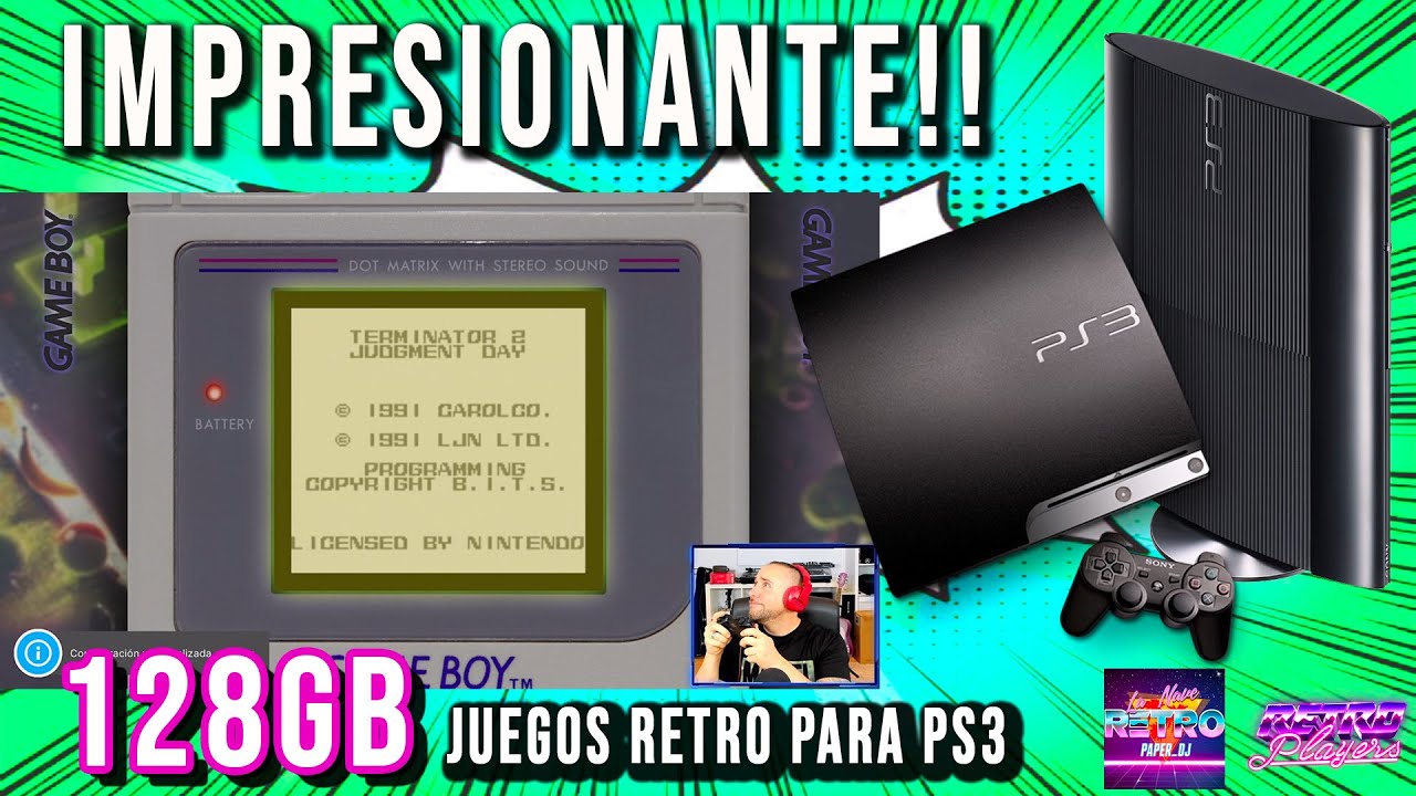LA MEJOR IMAGEN RETRO PARA TU PS3🤩 👾 RetroPlayers 👾 - YouTube