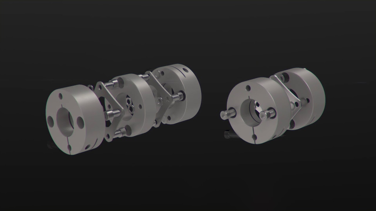 SERVOFLEX SFC Models(metal disc-spring couplings) - YouTube
