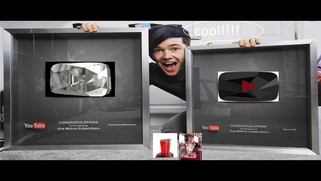 6 YouTubers with CUSTOM PLAQUES!!! - YouTube