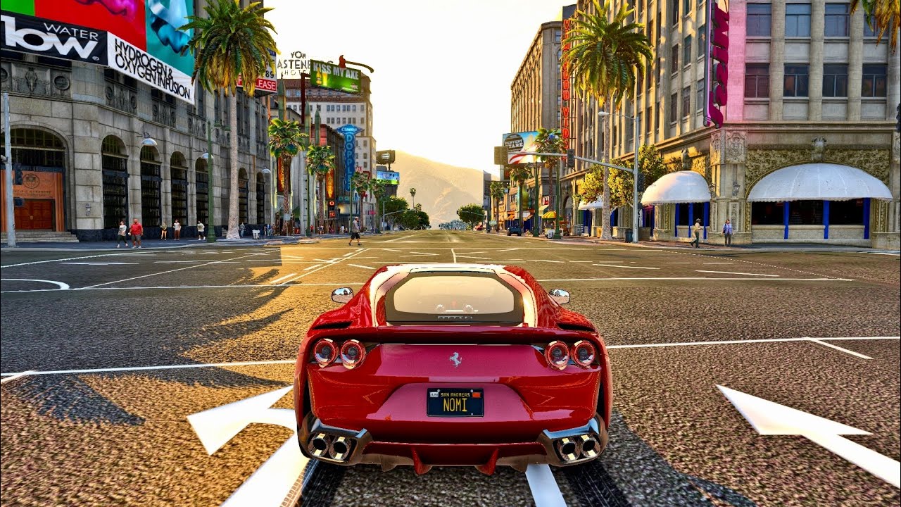 Grand Theft Auto V: Insane Real Life Graphics Mod - Natural Vision ...