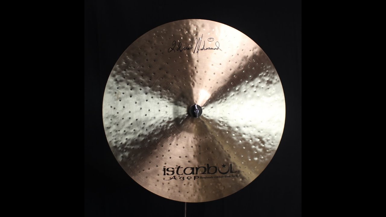 Istanbul Agop 22" Idris Muhammad Ride - 3200g - YouTube