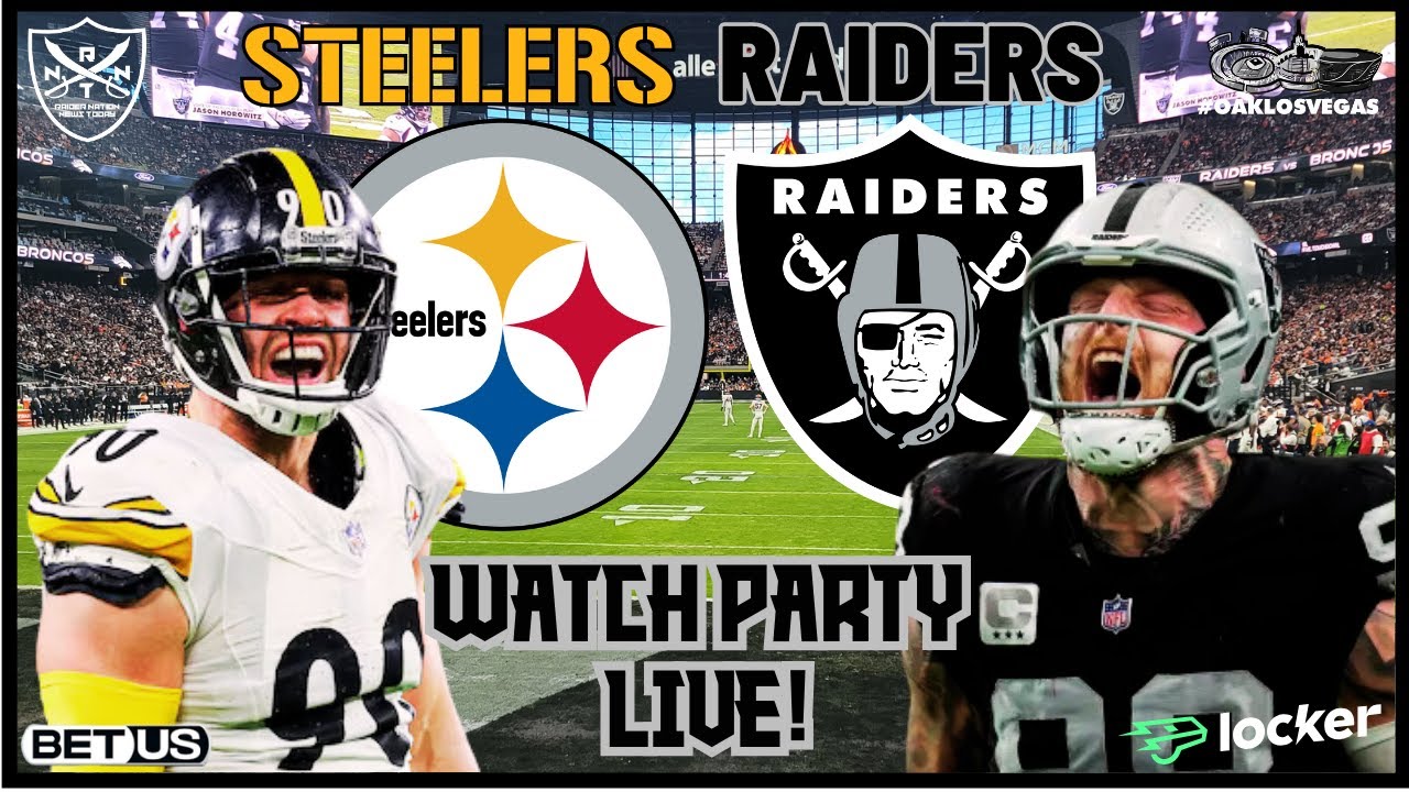 Join the Thrill: Steelers vs Raiders Live Watch Party! - YouTube