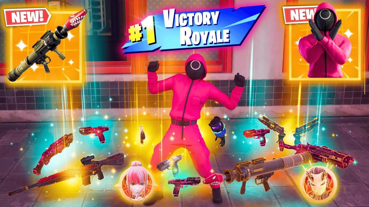 ALL EXOTIC AND MYTHIC GUNS IN FORTNITE (NEW! Chapter 6 Season 3) - YouTube