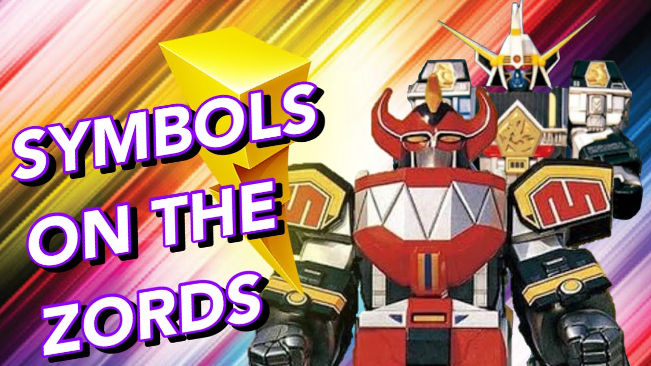 Symbols on the Zords from Mighty Morphin Power Rangers. What did the ...